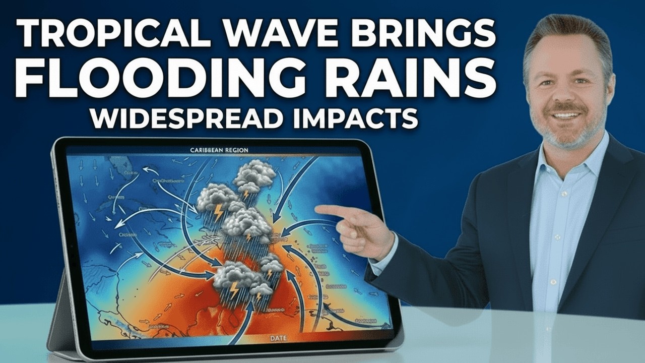 Rain and Storms Breaking Out | Meteo Mundo | Caribbean Weather Forecast