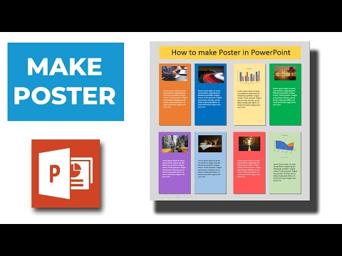 How to make a poster using Microsoft PowerPoint – Poster design ...