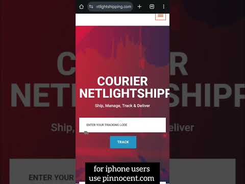 HOW TO CREATE TRACKING NUMBER FOR SHIPMENT using pinnocent