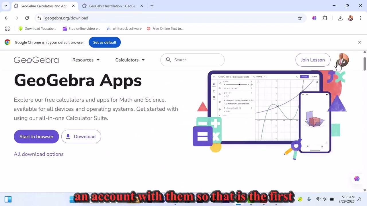Getting Started with Geogebra Classic