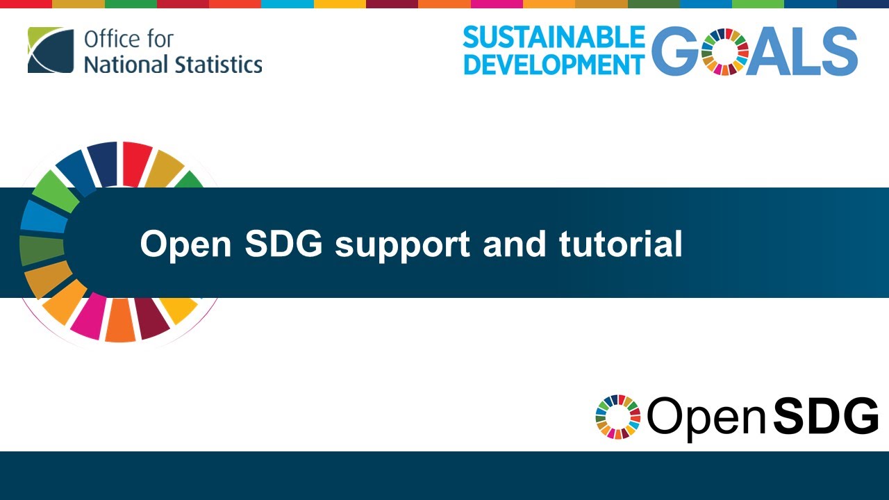 UNECE SDG Workshop: Open SDG support and tutorial