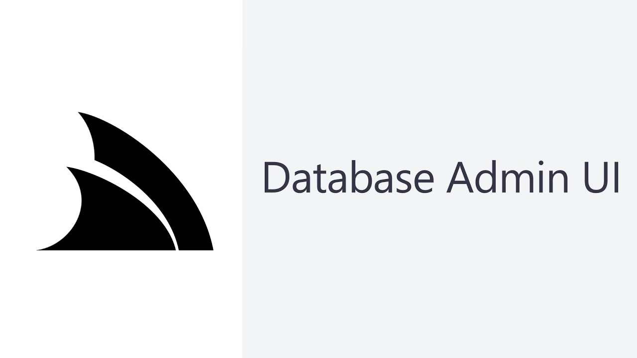 Using Database Admin UI to browse your App's databases