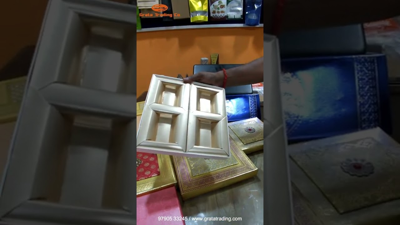 Grata | Carboard Dry Fruit Box #wholesale #export #dryfruits #ponniyinselvan #short #pooja