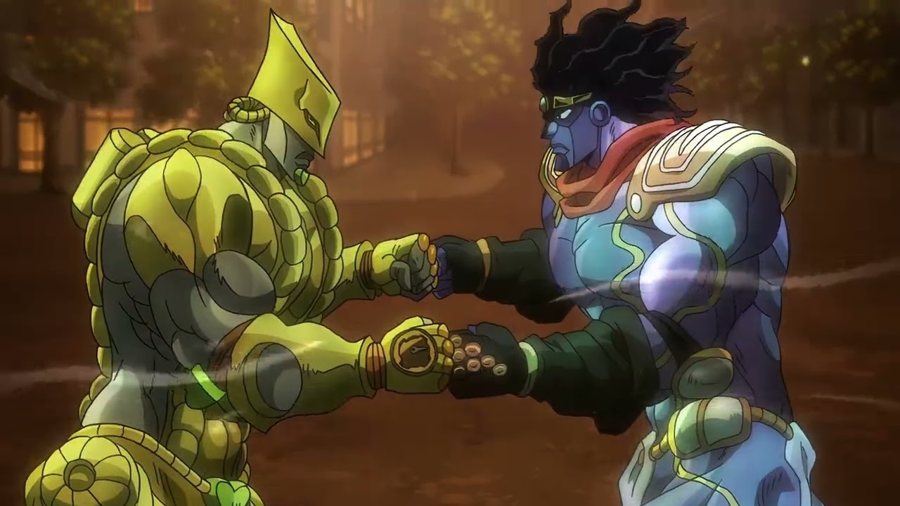 JOTARO VS DIO 4K 60 FPS