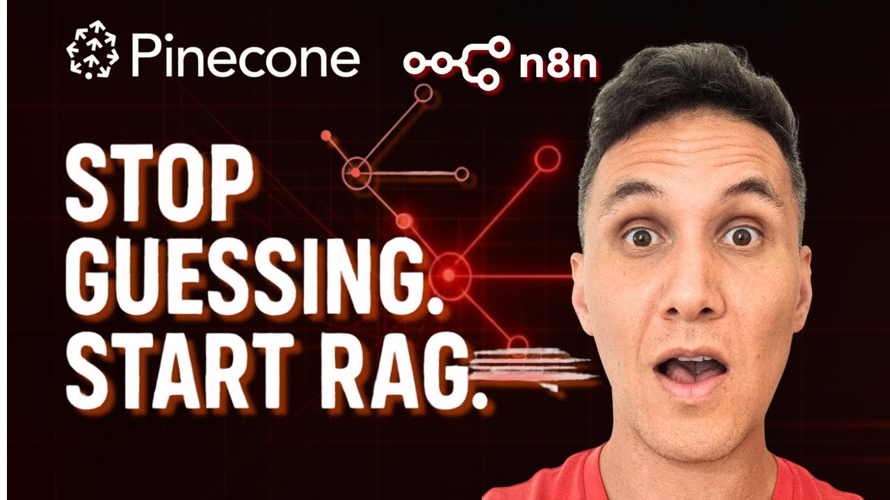 How To Connect n8n to Pinecone - Build a RAG AI Knowledge Base (Step-by-Step Tutorial)