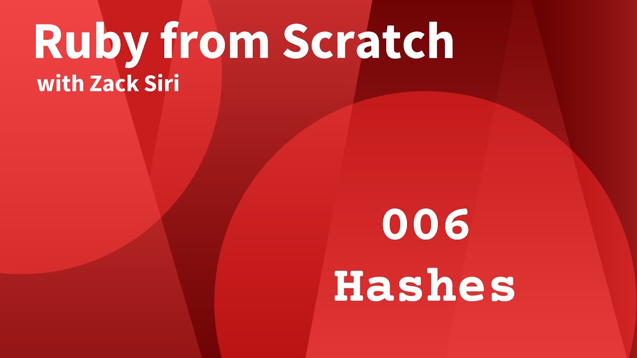 Ruby: Hashes - 006