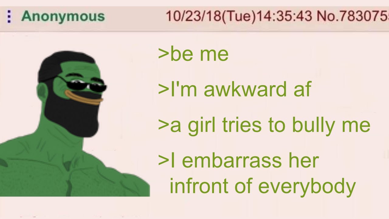 Anon Embarasses his Bully | 4Chan Greentext Stories