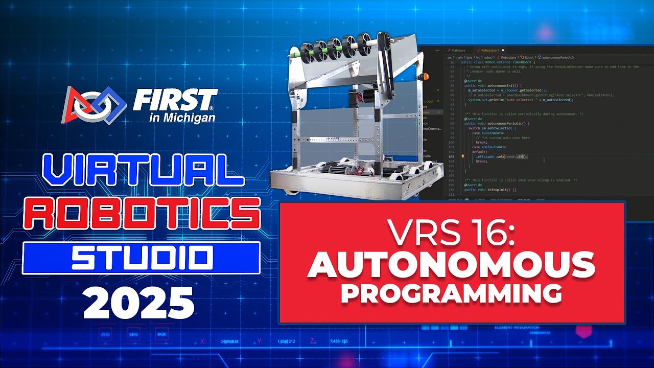 2025 VRS 16: Autonomous Programming