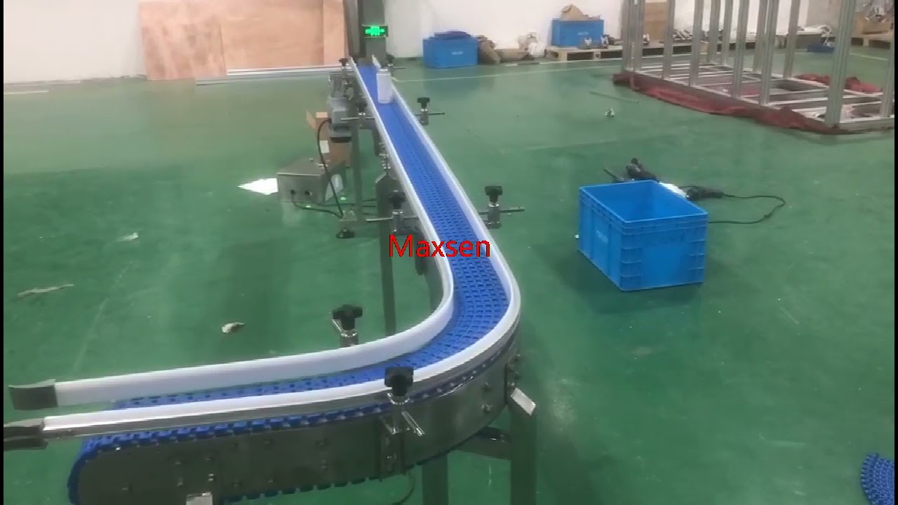 Maxsen L shape modular  belting testing