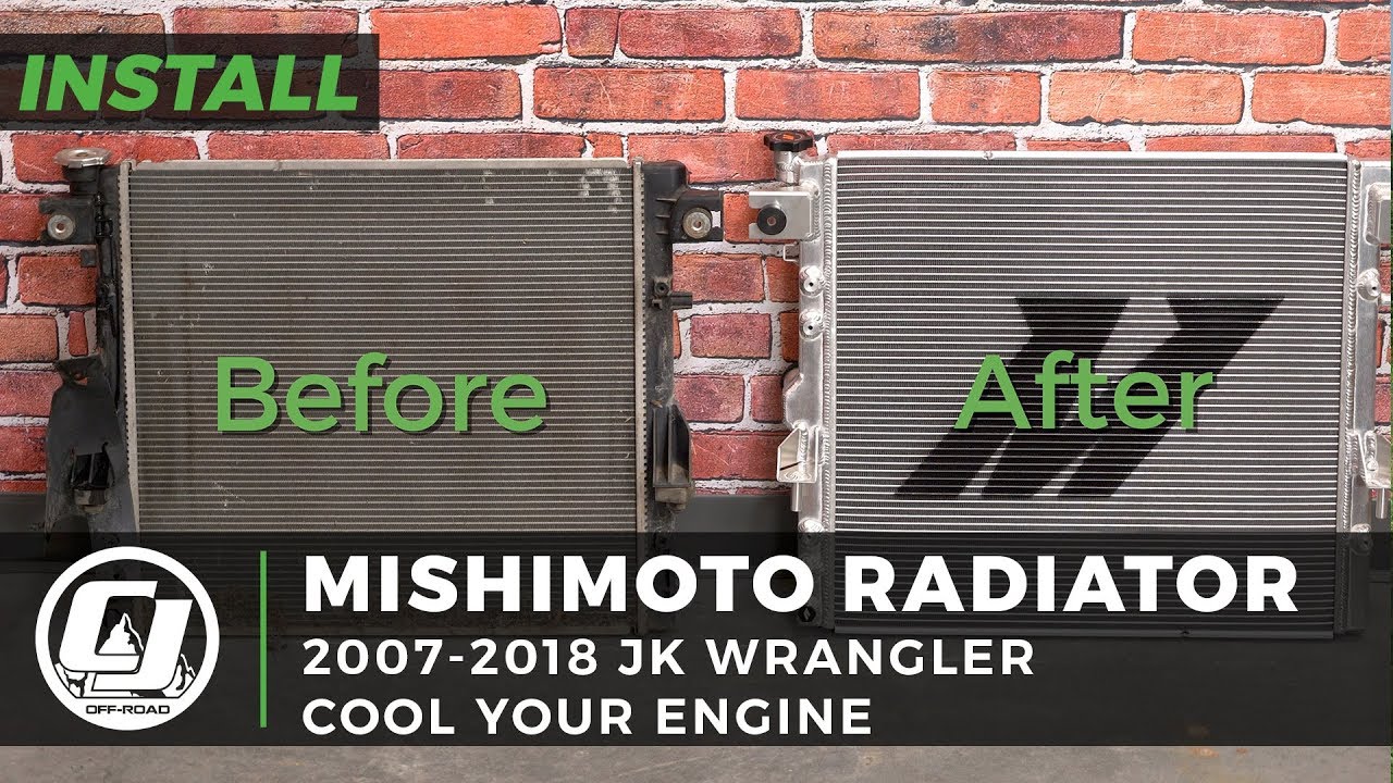 2007-2018 Jeep Wrangler JK Install: Mishimoto Aluminum Radiator