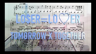 TXT (투모로우바이투게더) TOMORROW X TOGETHER - LO$ER=LO♡ER (Loser Lover) (Piano ...