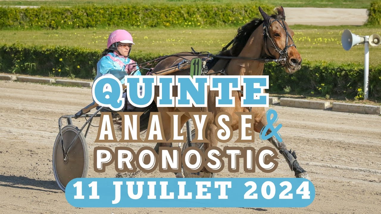 Analyse et Pronostic PMU Quinté de Demain à Pornichet la Baule - 11 Juillet 2024