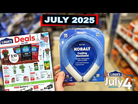 Top Things You SHOULD Be Buying at Lowe's in July 2025 | 4th of July Sale!