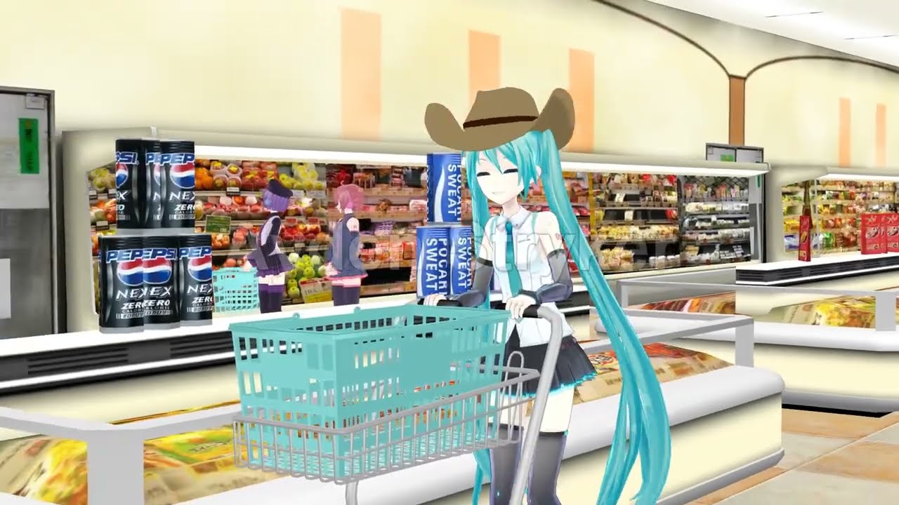 [MMD Talkloid] Miku sings Gegagedigedagedago