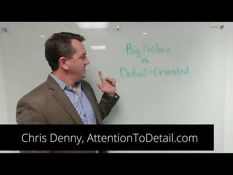Are You a Big Picture or Detail-Oriented Person?