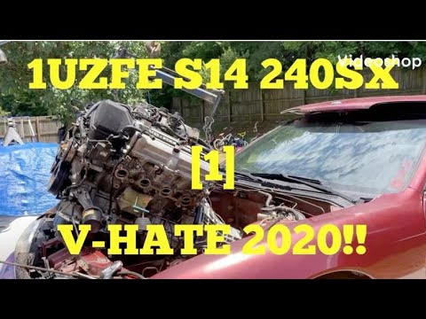 S14 240SX 1UZFE SWAP V8 PART  [1]