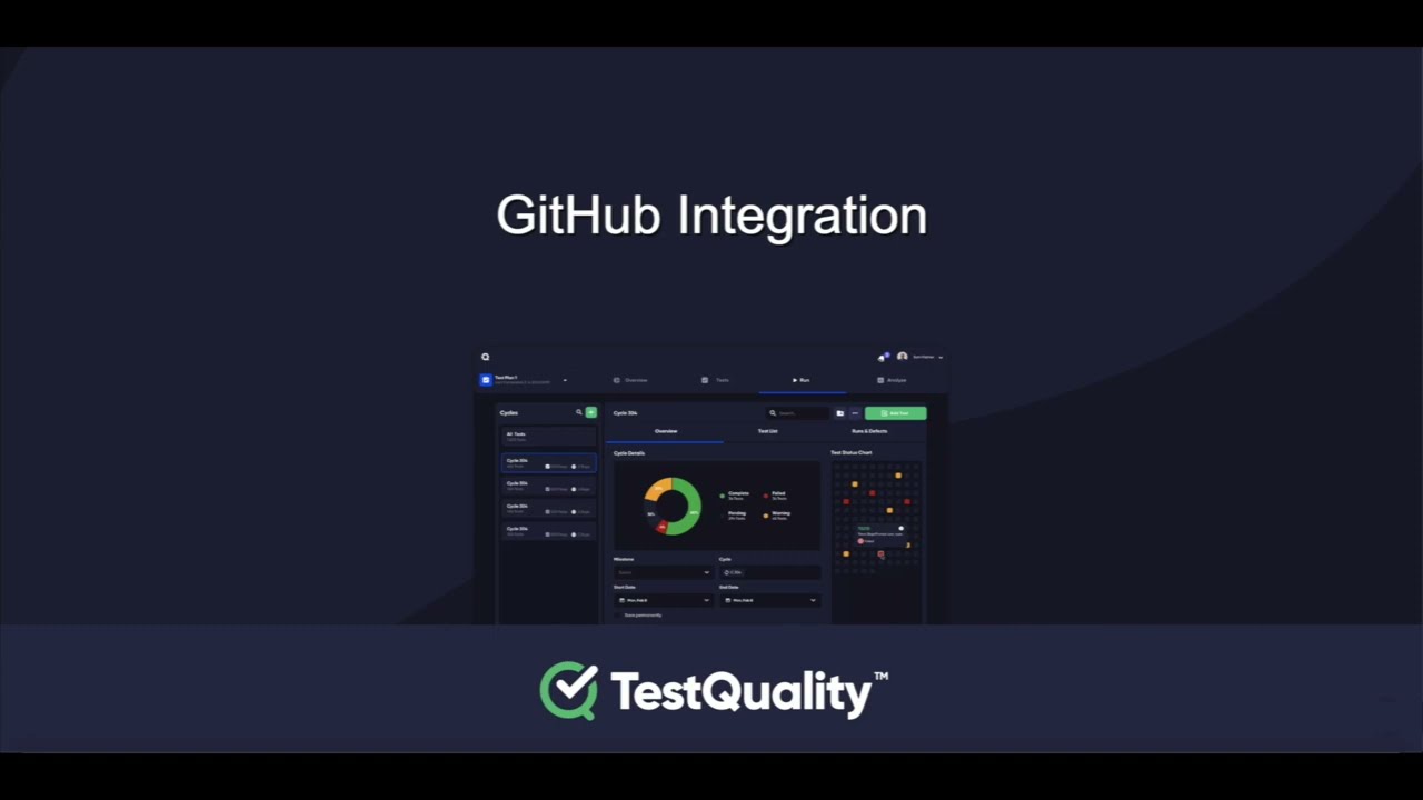 GitHub Integration Steps, Defect & Issue Reporting process | TestQuality Test Management Tool