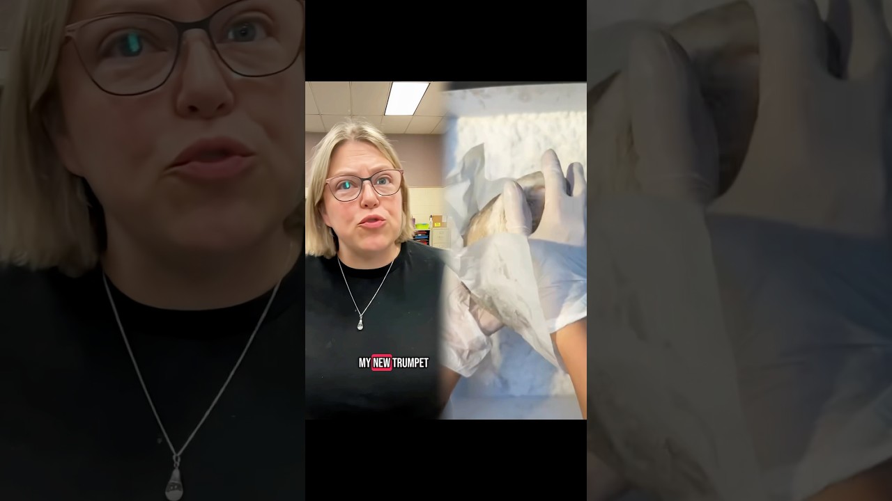 Way cooler than I thought it would be! #novelty #band #banddirector #trumpet #pampet @PAMPET MUSIC