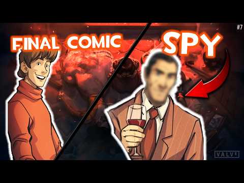 Spy's Identity Is Revealed In TF2's Final Comic!