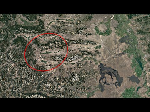 The Impact Crater in Idaho; Beaverhead Crater