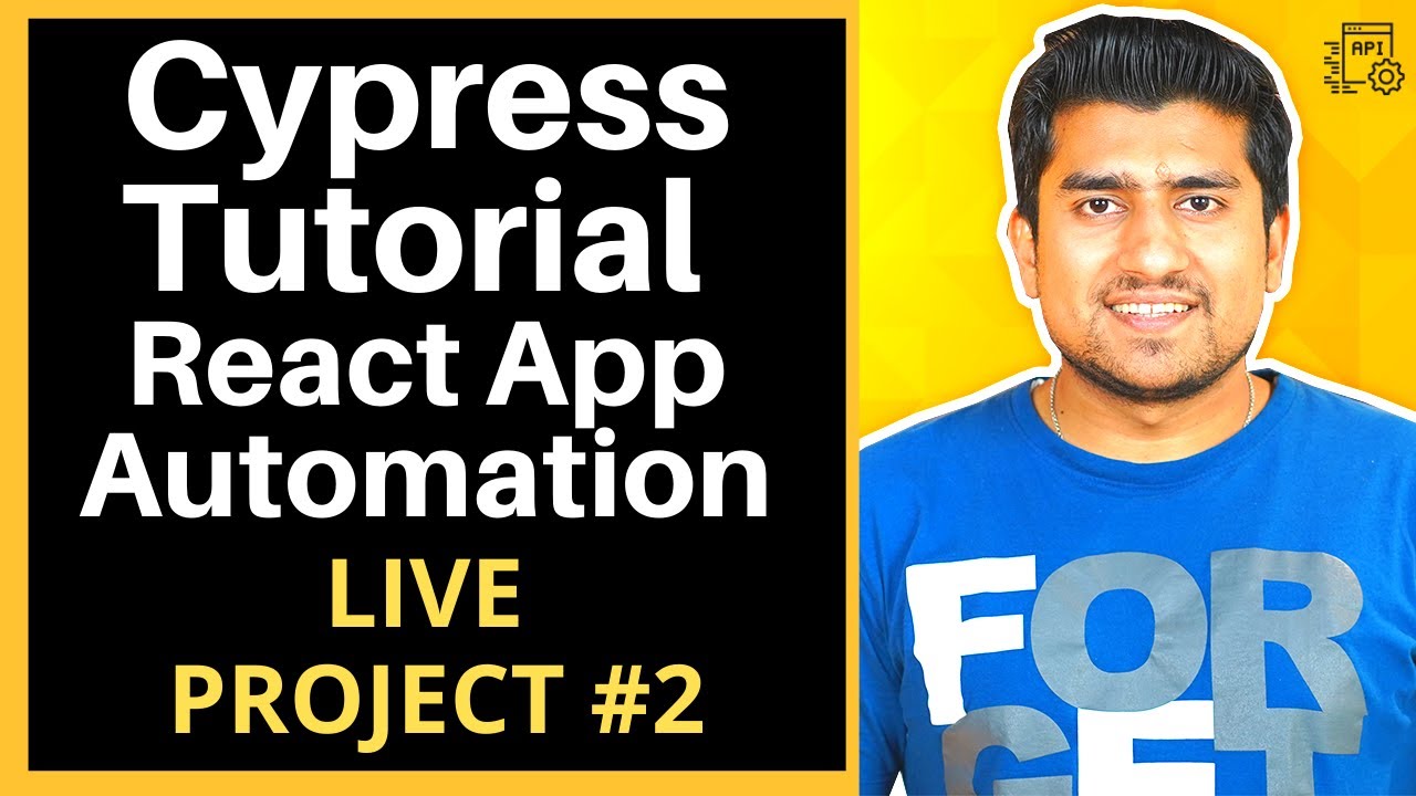 Cypress Tutorial React App | LIVE Project #2 | Cypress Testing Tutorial Series