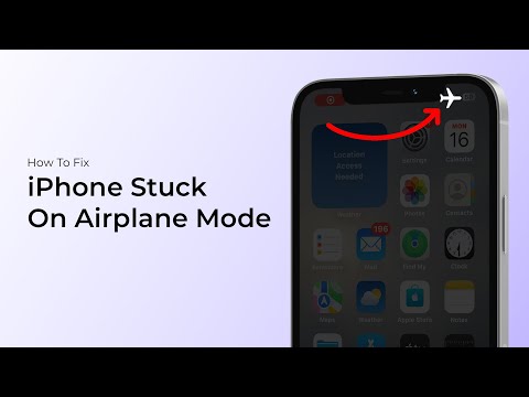 How To FIX iPhone Stuck On Airplane Mode?