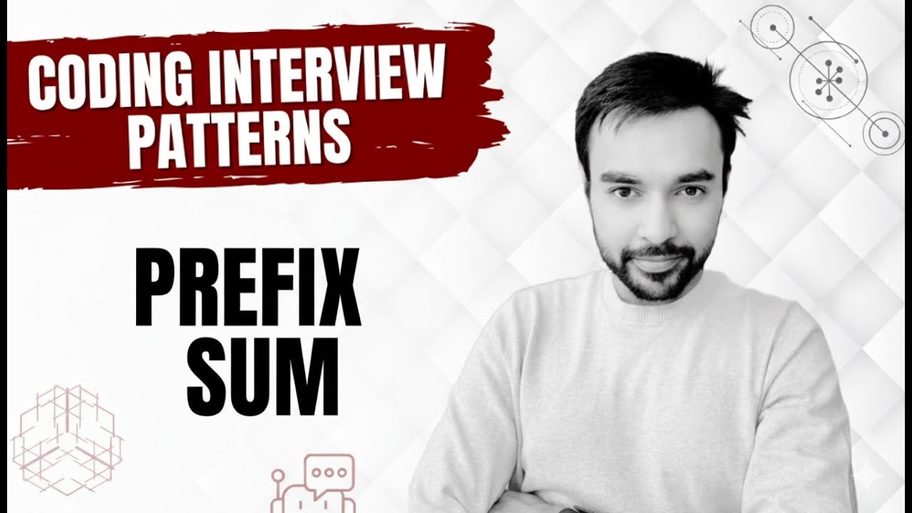 Coding Interview Patterns - Prefix Sum | 10 different problems in a single video