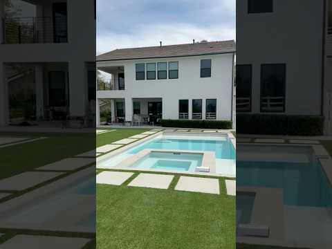 Obsessed is a understatement 🥹💕 #evettexo #pool #beforeandafter