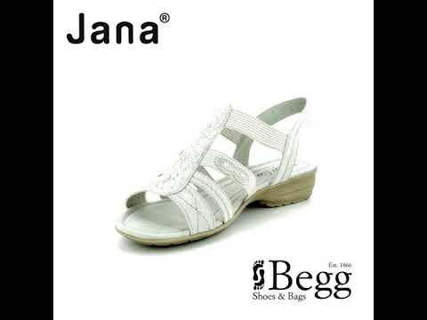 Jana Eleajana 81 28163-20-101 Off-white sandals
