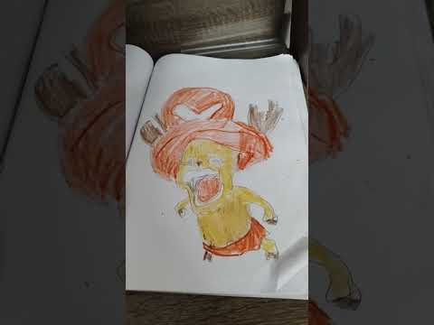 Chopper crying meme drawing
