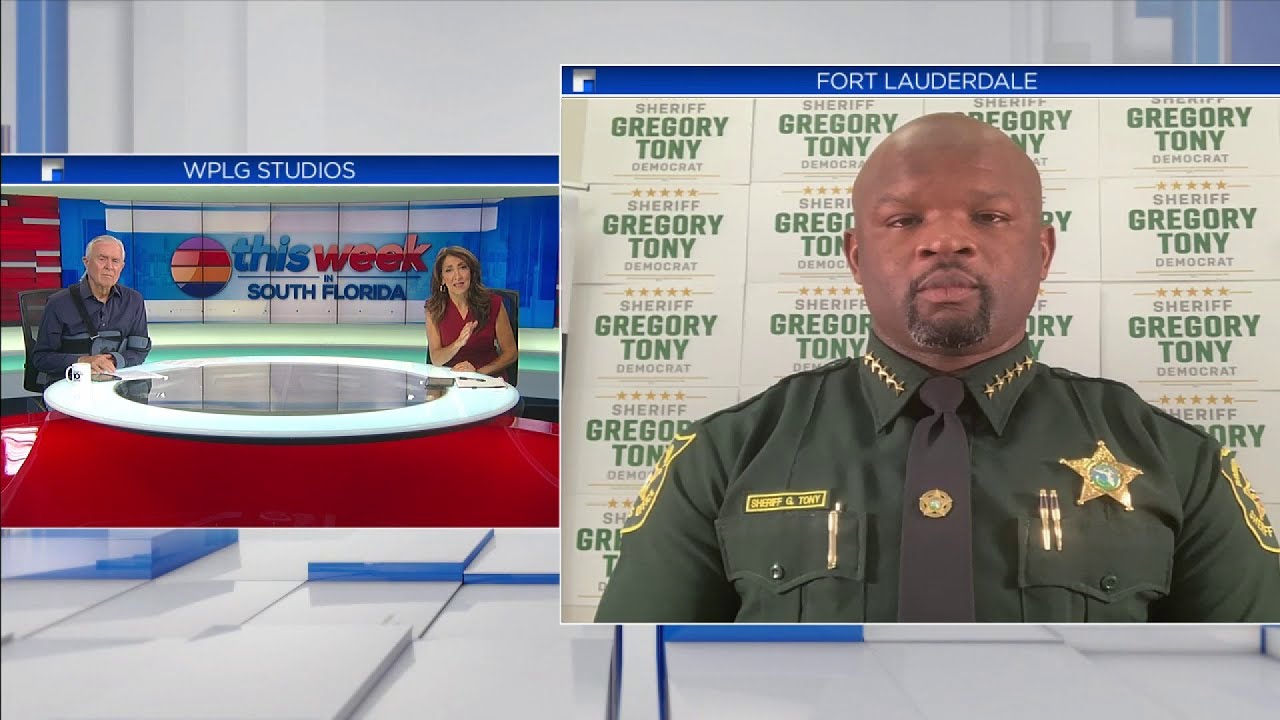 Broward County Sheriff Gregory Tony joins TWISF to discuss campaign for reelection