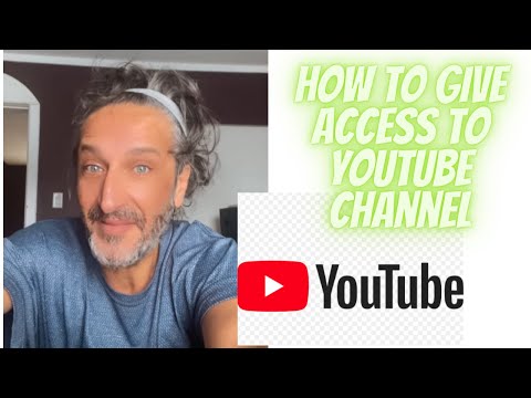 Add or remove access to your YouTube channel with channel permissions