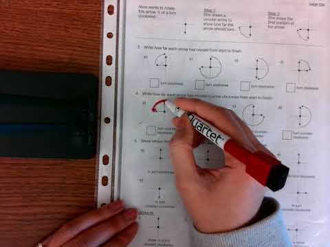 Rotations Worksheet Examples