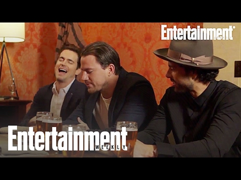 XXL Tummy Aches With The Cast Of Magic Mike XXL | Entertainment Weekly
