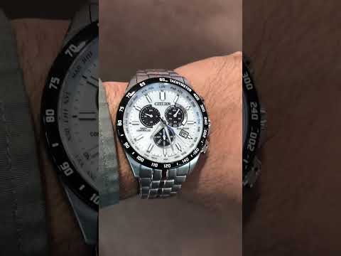 Citizen Atomic Time Men's Stainless Steel Bracelet Watch | CB5874-57A | #shorts #watch #citizen