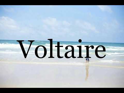 How To Pronounce Voltaire🌈🌈🌈🌈🌈🌈Pronunciation Of Voltaire