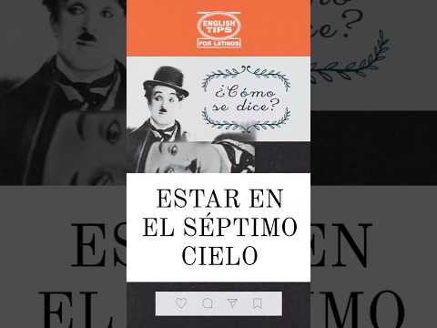 ¿Cómo se dice ESTAR EN EL SÉPTIMO CIELO en inglés? #aprenderingles #clasesdeingles #tipsdeingles