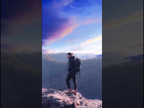 Chasing Sunsets from the Top 🌄 | Breathtaking Mountain Views & Solo Journey 🥾✨ #shorts