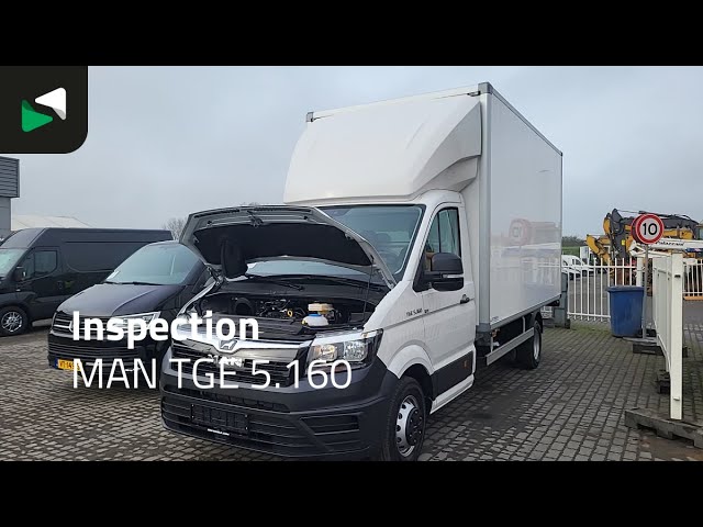 MAN TGE 5.160 Box body - BAS World