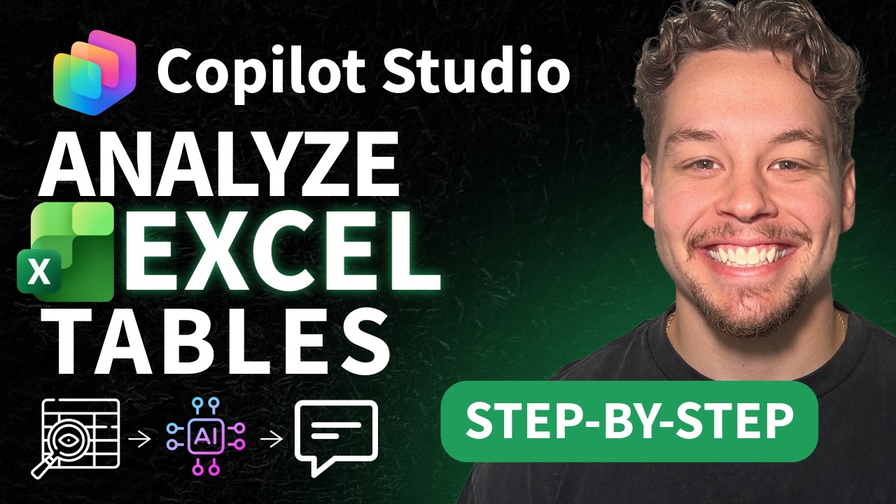 How to Read Excel Data with Agents in Microsoft Copilot Studio