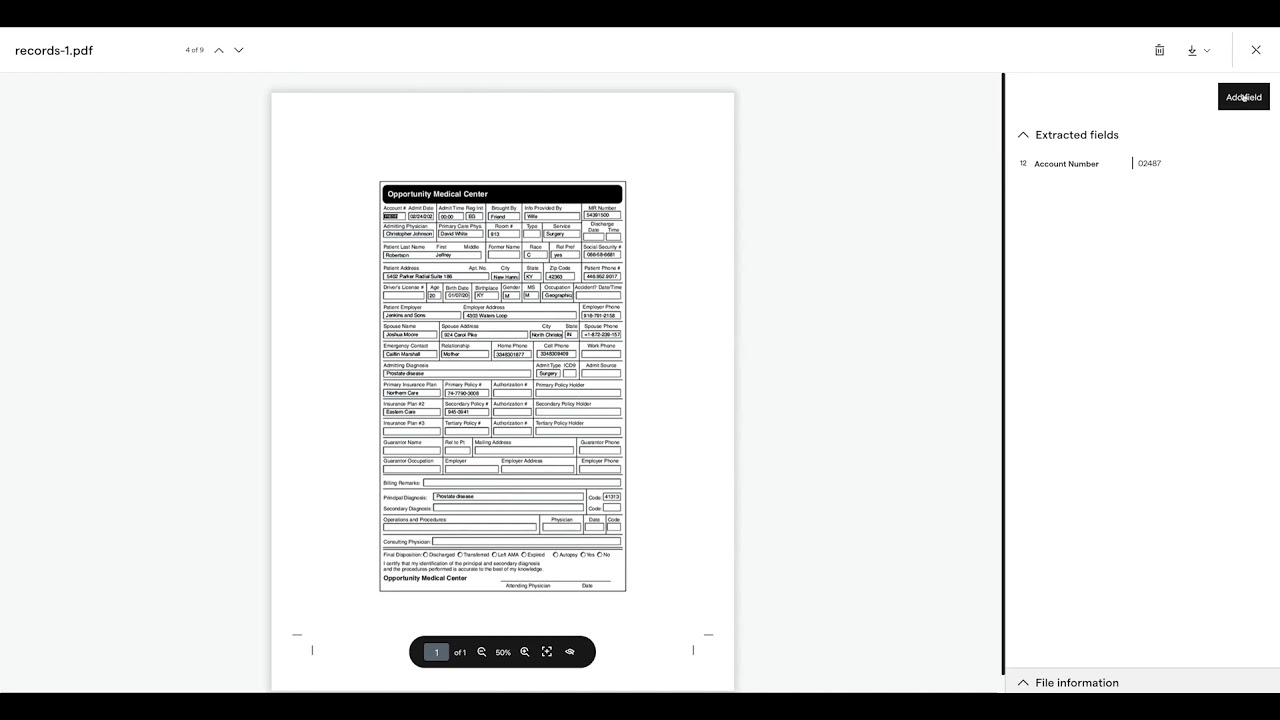 How to automate medical form processing using OCR and Impira AutoML