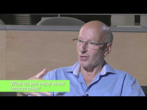 Clive Hole (MBA'75) on Interim management