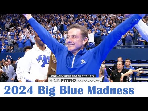 Coach Pitino Came back to Rupp Arena, 2024 Big Blue Madness