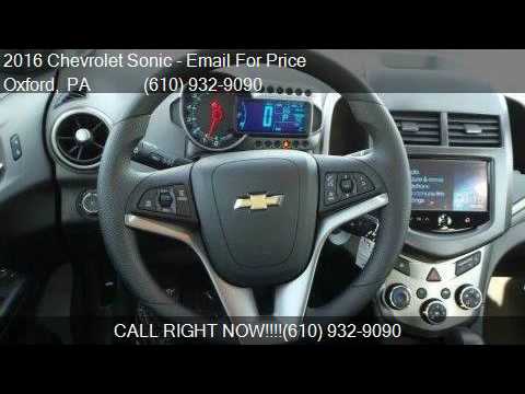2016 Chevrolet Sonic LT Auto 4dr Hatchback w/1SD for sale in