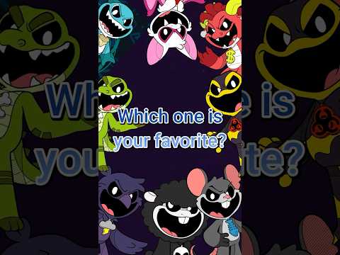 ALL NIGHTMARE CRITTERS REVEALED #poppyplaytime #nightmarecritters