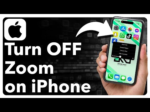 How To Turn Off Zoom On iPhone