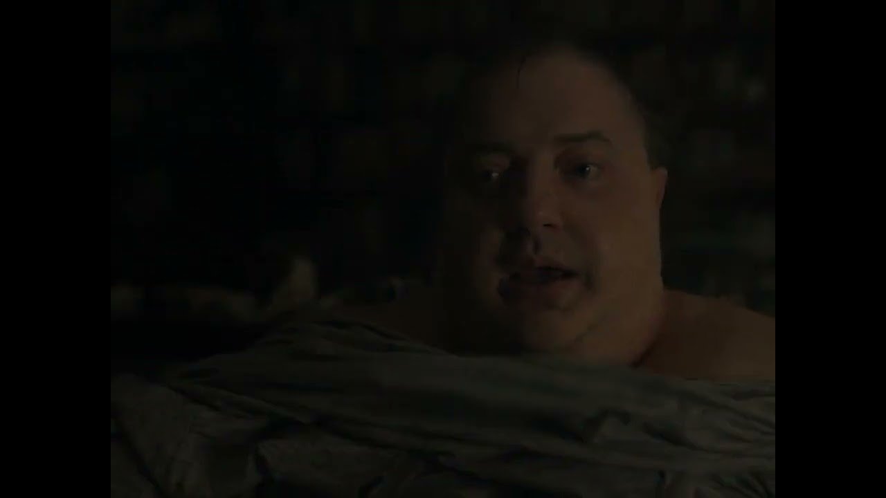 The Whale 2022 - BEST SCENE, Brendan reads his daughters essay.