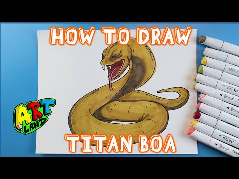 How to Draw a Viper Step by Step || Snake – I'm Youtuber – Follow my ...