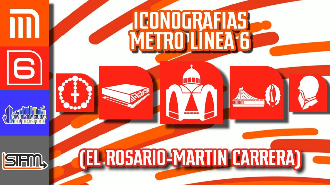ᴍᴇᴛʀᴏ ᴄᴅᴍx|Iconografias (Línea 6 El Rosario-Martin Carrera)