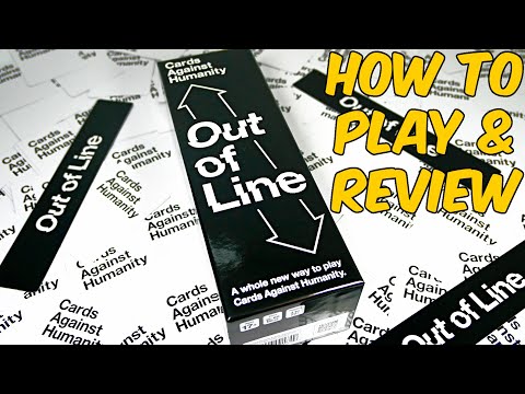 Out of Line by Cards Against Humanity Unboxing, How To Play, & Review
